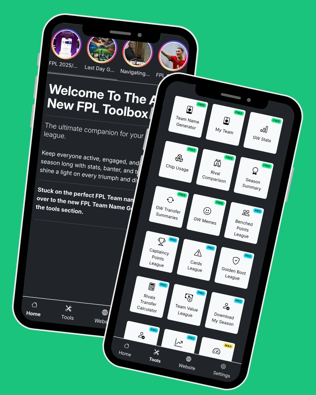 Toolbox App - FPL Toolbox